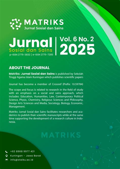 View Vol 6 No 2 2025 Matriks Jurnal Sosial Dan Sains