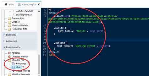 Custom Css File Add To Code Scriptcase 9 Scriptcase Low Code