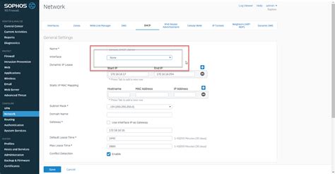 Dhcp Static Adress Does Not Work Any More Discussions Sophos Firewall Sophos Community