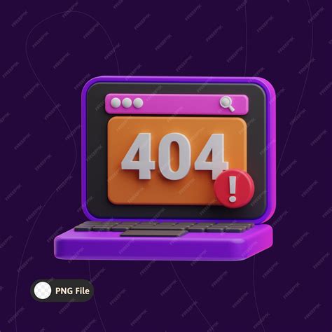 Premium Psd Coding Error Illustration 3d