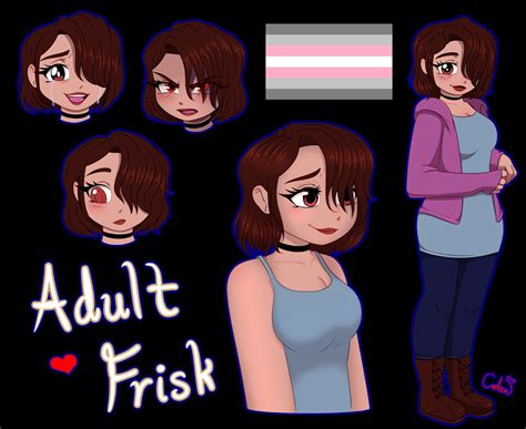 Adult Frisk By Reinadecorazonez On Deviantart