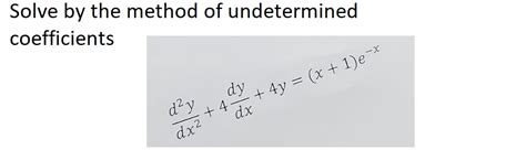 Solved Solve The Following Nonlinear Ode Dxdy−2xy Y3xsolve