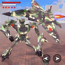 Army Airplane Robot Transform Simulator Para Android Descargar