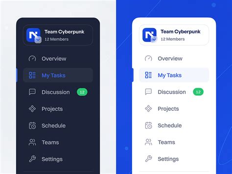 Saas Application Sidebar Navigation Menu Ui Design By Nazmul Haque