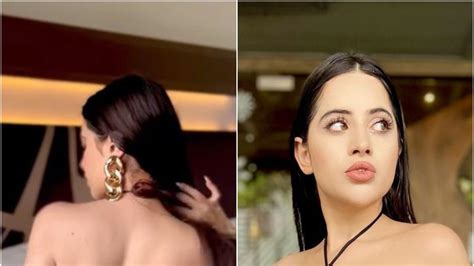 Urfi Javed Looks Breathtakingly Gorgeous In Backless Outfit Bold Avatar Leaves Fans Impressed