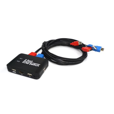 2 포트 Usb Hdmi Kvm 스위치 스위처 모니터 키보드 마우스 Hdmi 스위치 U 디스크 읽기 지원