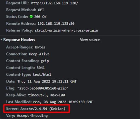 what is server header information disclosure threatmon