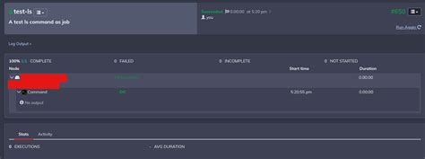 Jobs No Output On Success · Issue 8099 · Rundeck Rundeck · Github