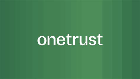 Onetrust Cloud Solutions Trust Intelligence Onetrust
