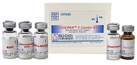 Bio Data Introduces Platelet Aggregation Testing Kit Cap Today