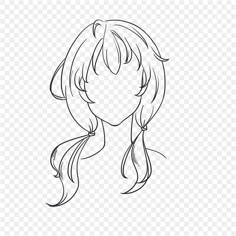How To Draw Female Hair Anime