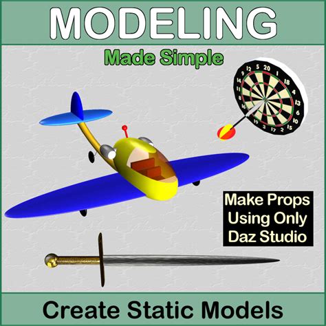 Modeling Made Simple Volume 1 Create Static Models In Ds 3d Tutorial By Rolow