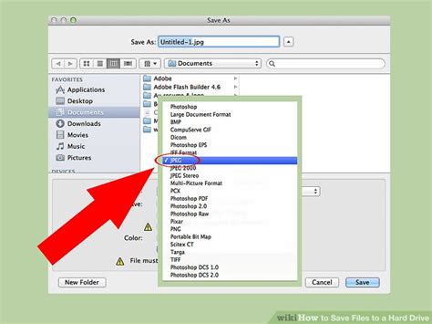 How To Save Files To A Hard Drive Steps With Pictures