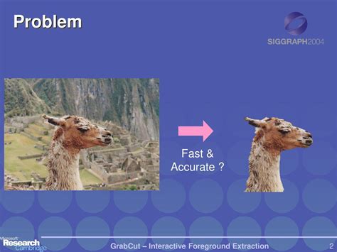 Grabcut Interactive Foreground Extraction Using Iterated Graph Cuts
