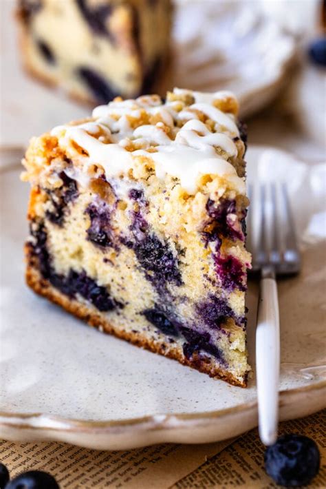 Easy Blueberry Sour Cream Coffee Cake At Charles Lindquist Blog
