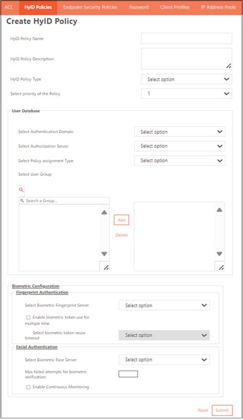 HyID Policy Accops HySecure Knowledge Center