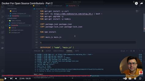 Vivek Kumar Mishra On Linkedin Docker Development Containerization Nodejs Opensource