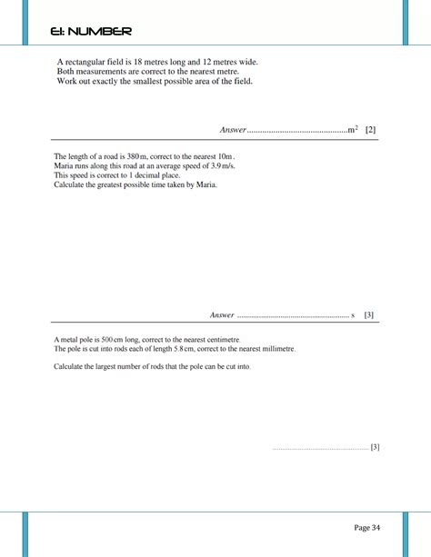 igcse 0580 math extended number pdf education
