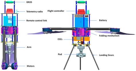 Peregrine Falcon Design And Experimentation Of A Folding And