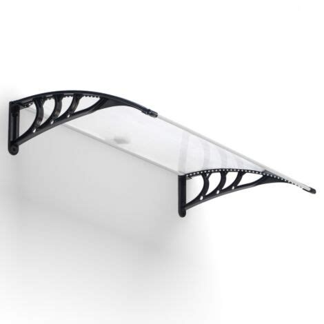 Tür Markise Vordach Empfang 80 X 120 Cm Led Solar Polycarbonat