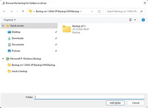How To Restore Files And Folders From An Existing Windows Backup