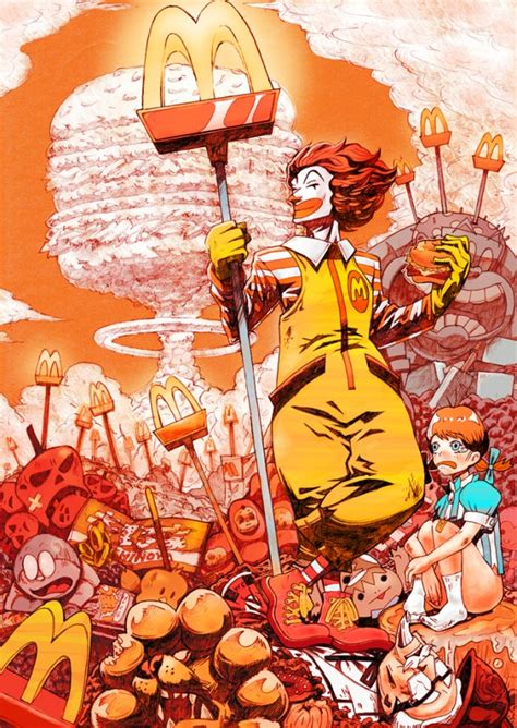 Cereal Fast Food Mascots Mcdonalds Food Fight Food Meal Funny Pictures And Best