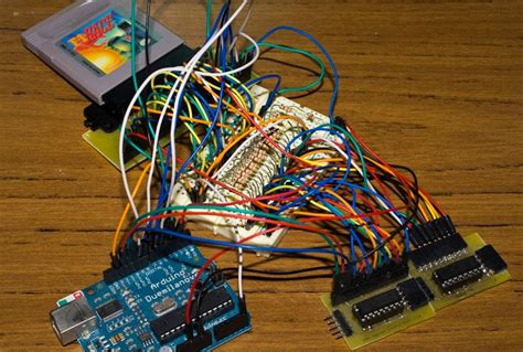 Gameboy Cartridge Reader Via Arduino Brads Electronic Projects