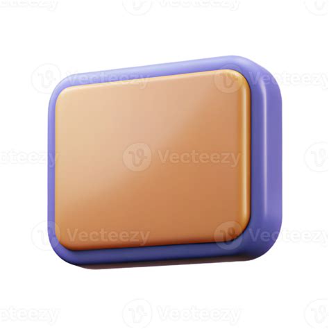 Glorious Ethereal Baroque Rectangular Badge With Rounded Corners Flat Color Clean Lines