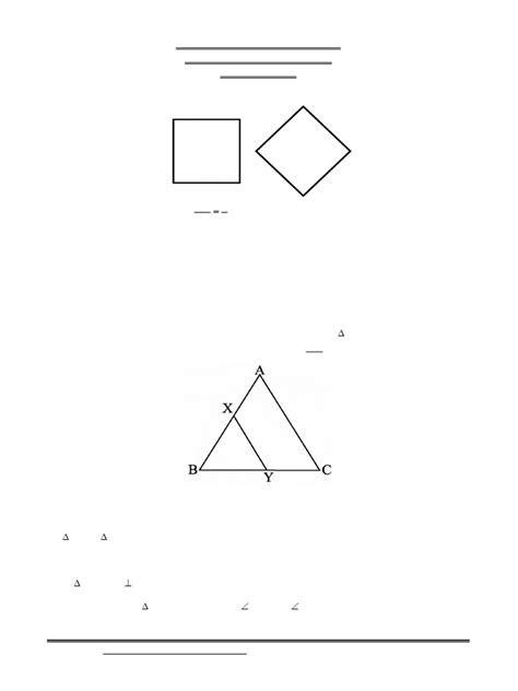 Triangles Class 10 1 Pdf
