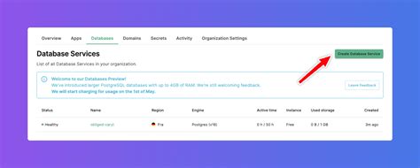 Create Database On Koyeb Open Source Instant Rest Data Api For Databases
