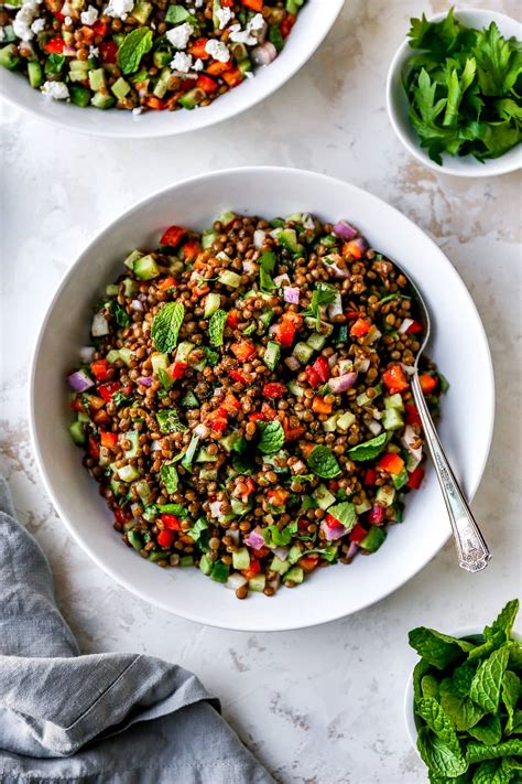 Lentil Salad Easy And Healthy