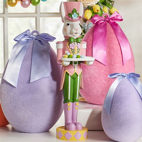 Raz 37 Large Traditional Easter Bunny Figure Raz Imports Raz Easter Easter Home Decor