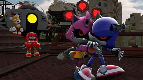 Metal Sonic And Metal Amy Sfm By Theviceenforcer On Deviantart