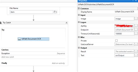 sample workflow using document understanding and uipath document ocr