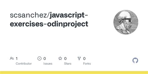 Github Scsanchezjavascript Exercises Odinproject