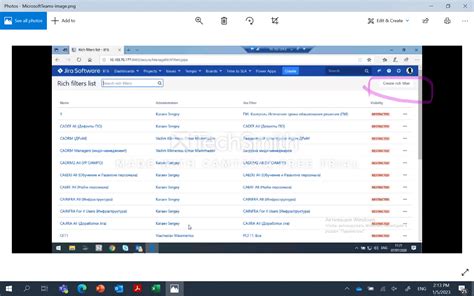 Create Rich Filter Button