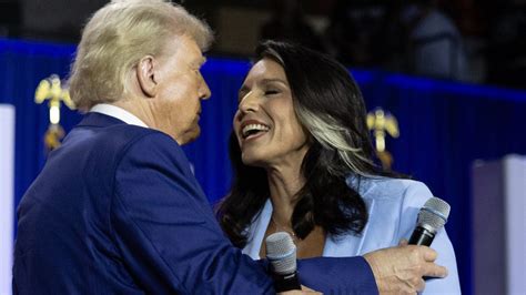 Доналд Тръмп Тулси Габард е най горещата жена в Белия дом Новини бг