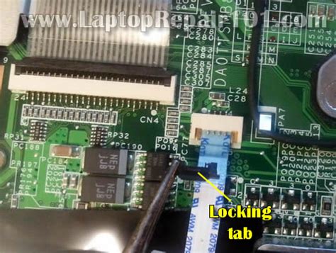 How To Repair Broken Touchpad Connector On Motherboard Laptop Repair 101