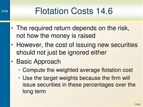 Ppt Flotation Costs 14 6 Powerpoint Presentation Free Download Id