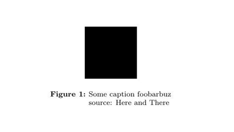 Line Breaking Linebreaks In Koma Script Captions Tex Latex Stack