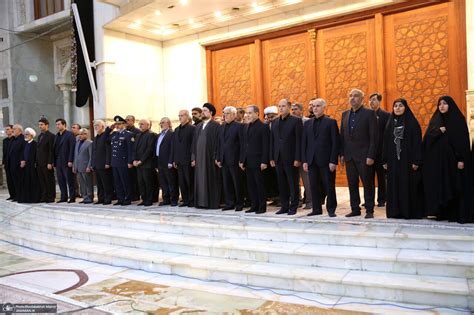 عکسی از پزشکیان و سیدحسن خمینی بر سر مزار آیت الله هاشمی رفسنجانی و