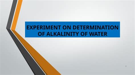 Lab 4 Alkalinity Acidity And Determination Of Alkalinity In Water Pdf