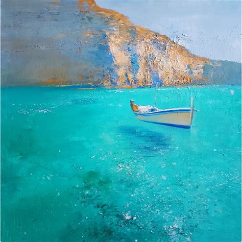 Купить картину Лодка в Москве от художника Ермолов Дмитрий