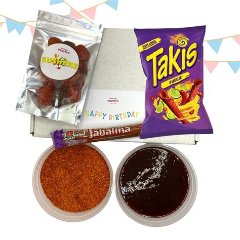Birthday Chamoy Rim Dip Kit Paste Chamoy Candy Dulce Etsy