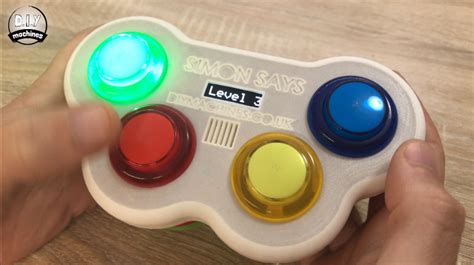 Simon Says Game 3d Printable Arduino Nano Diy Project
