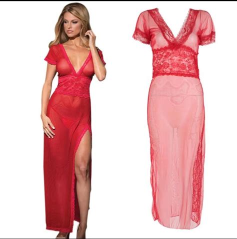 Купить Сексуальный женский пеньюар в пол с открытой спиной цена 350 ₴ — Prom Ua Id 1575280274