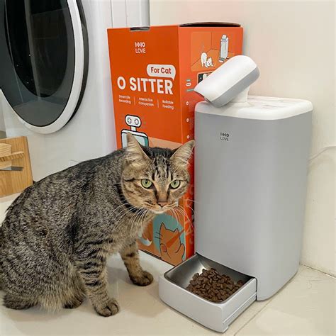 方吉君開箱 Hholove O Sitter【ai寵物自動餵食器】