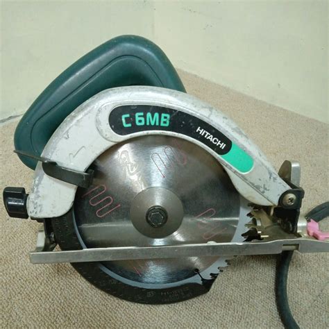 Yahooオークション 日立工機 丸ノコ C6mb 電動工具 100v 動作品