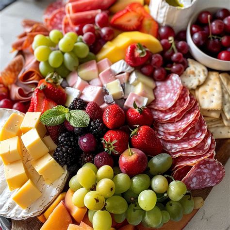 Amazing Fruit And Cheese Charcuterie Board For Delightful Gatherings