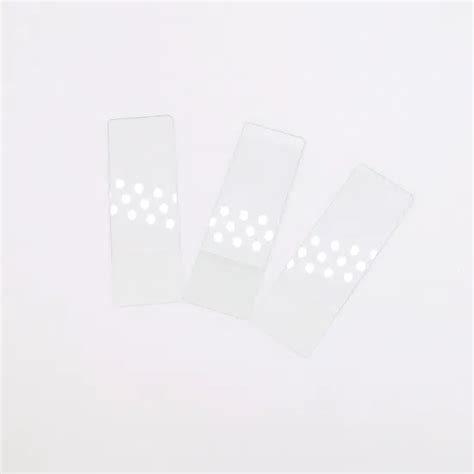 Plain Concave Single Frosted Double Frosted Color Frosted Laboratory Disposable Biological